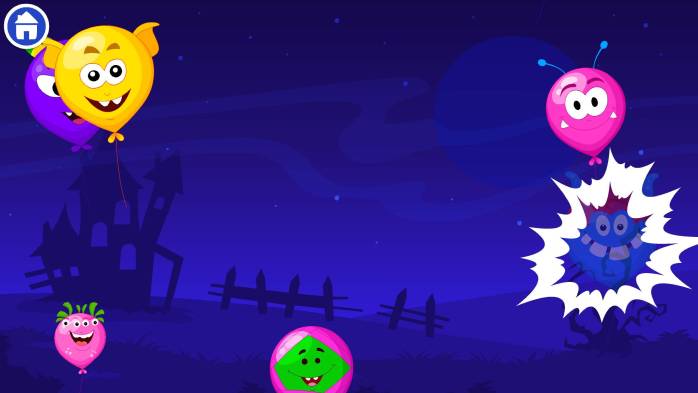 Monster Balloons | Games For Your Kids - KidloLand