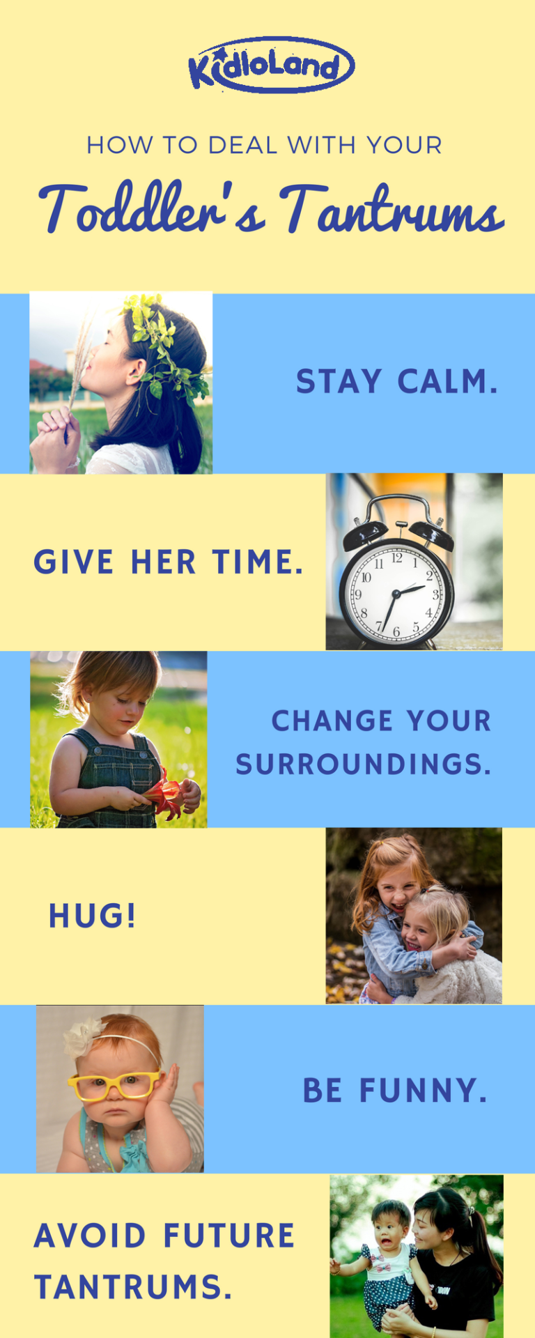 How To Deal With Your Toddler's Tantrums - KidloLand