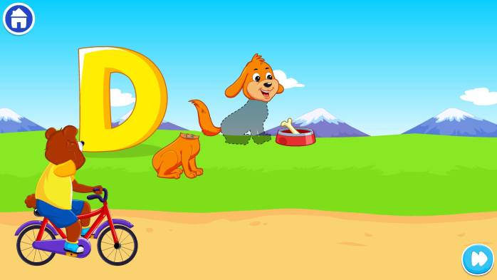 Abc Bike Rider | Games For Your Kids - KidloLand