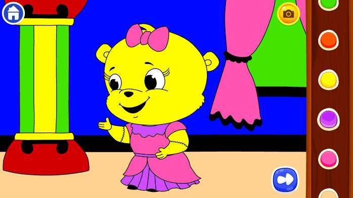 Surprise Coloring Bibo Bear | Games For Your Kids - KidloLand