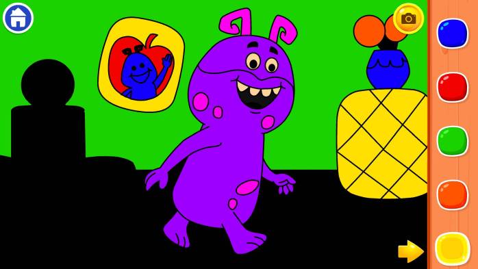 Surprise Coloring Monster | Games For Your Kids - KidloLand